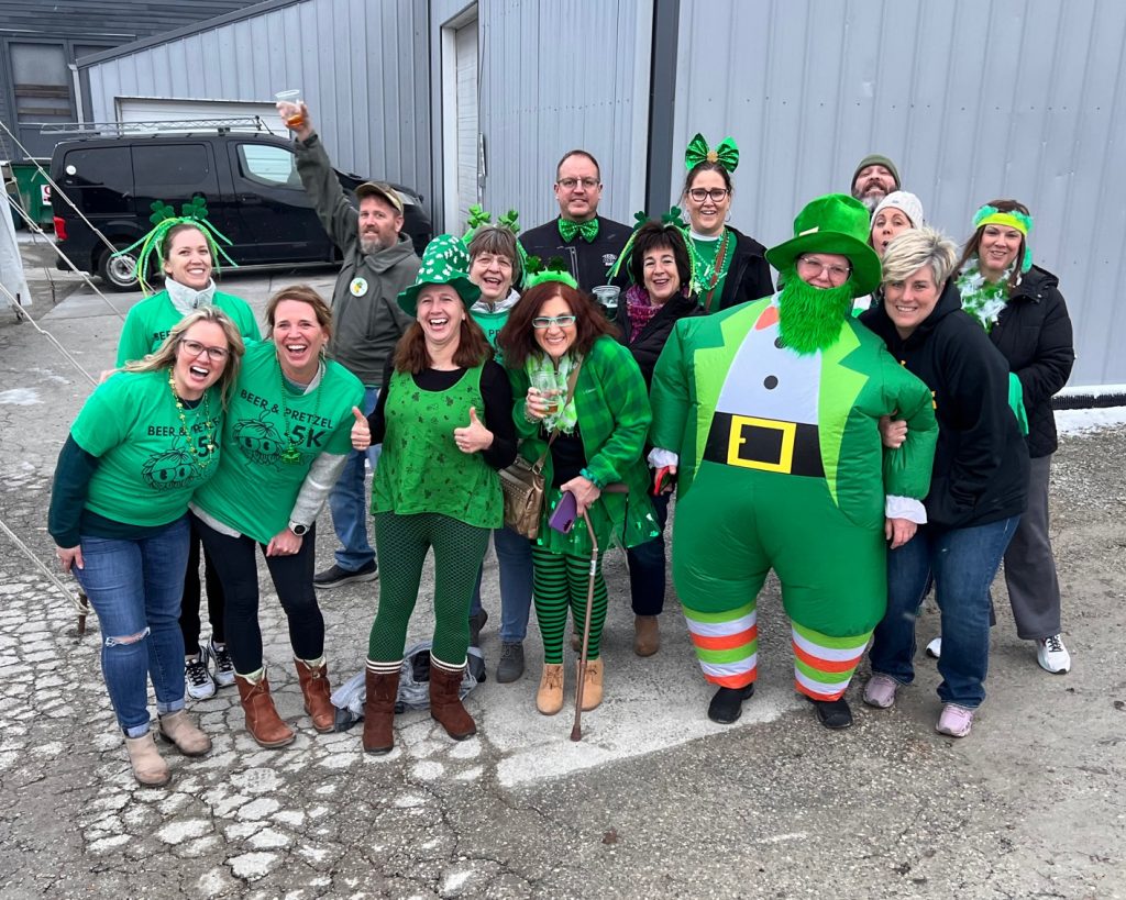 ST. PATTY'S POINT-5K RUN AT MILLSTREAM BREWING CO. - Amana Colonies in ...