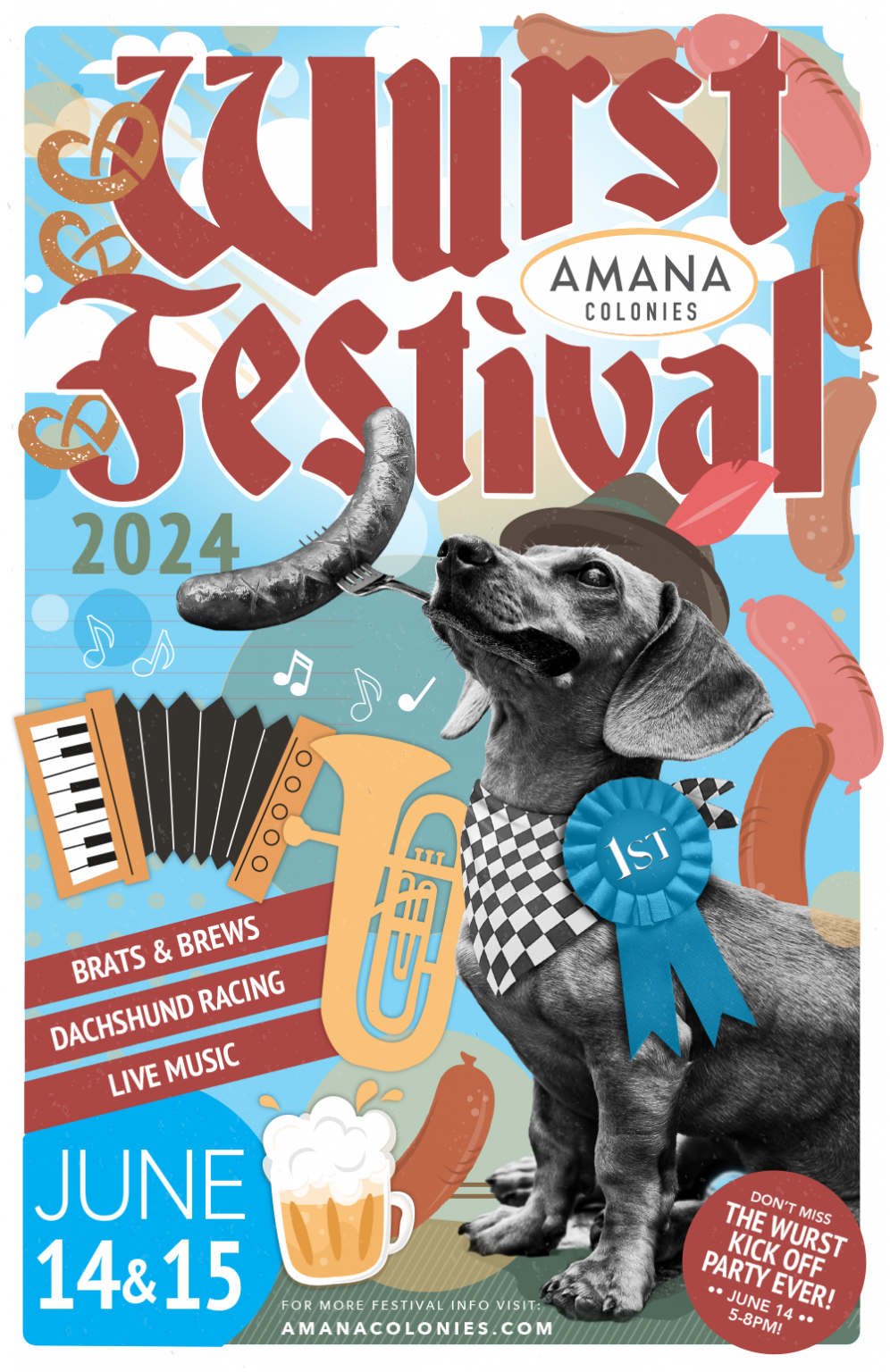 Wurst Festival: Brats & Games | Things to Do in Amana Colonies, Iowa