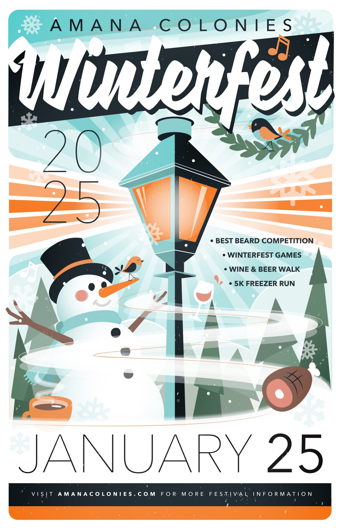 Winterfest in Amana Colonies | 5K Run / Walk & Games | Things To Do ...